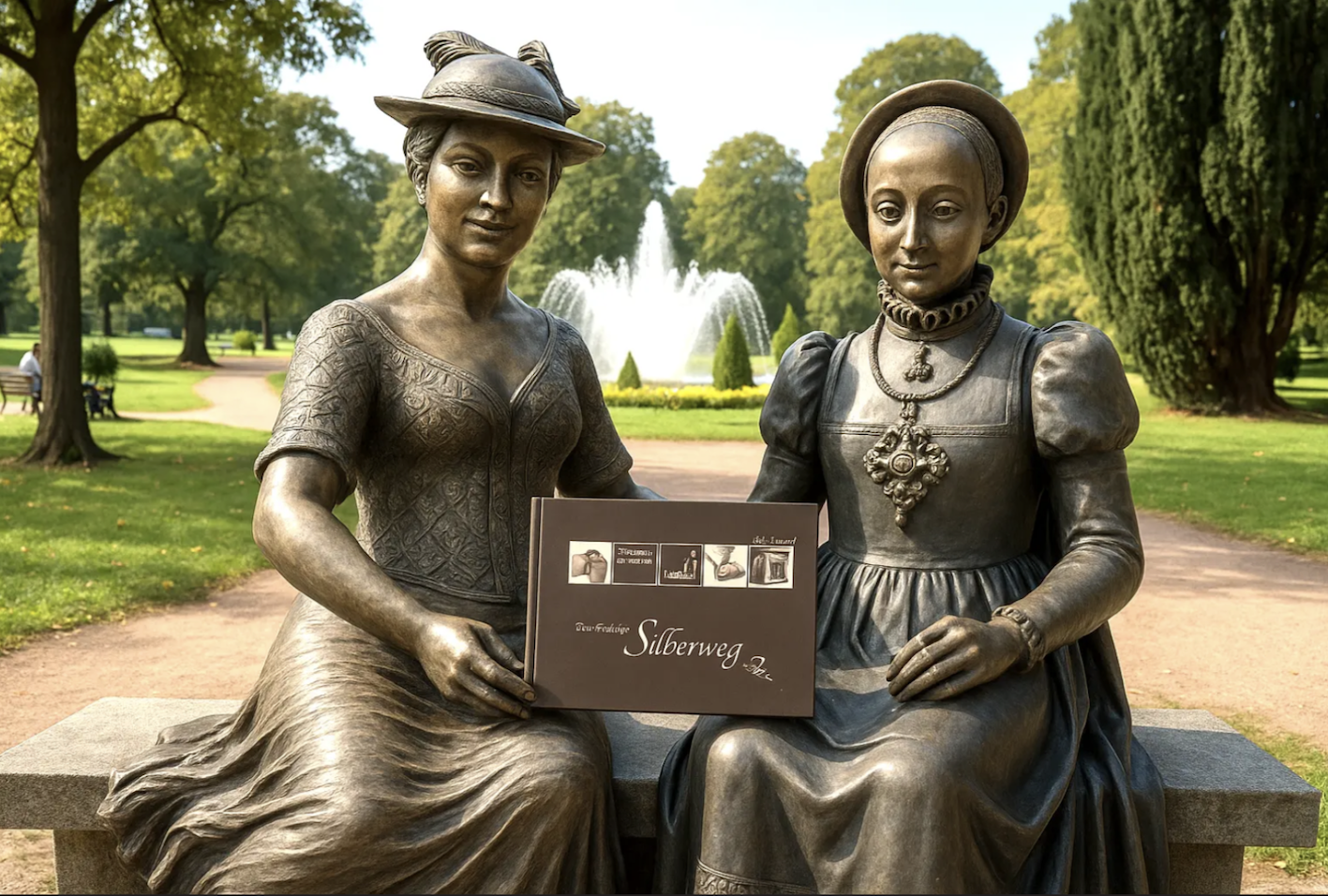 Der Freiberger Silberweg. Reiseführer und Stadtgeflüster. - Elke Hussel